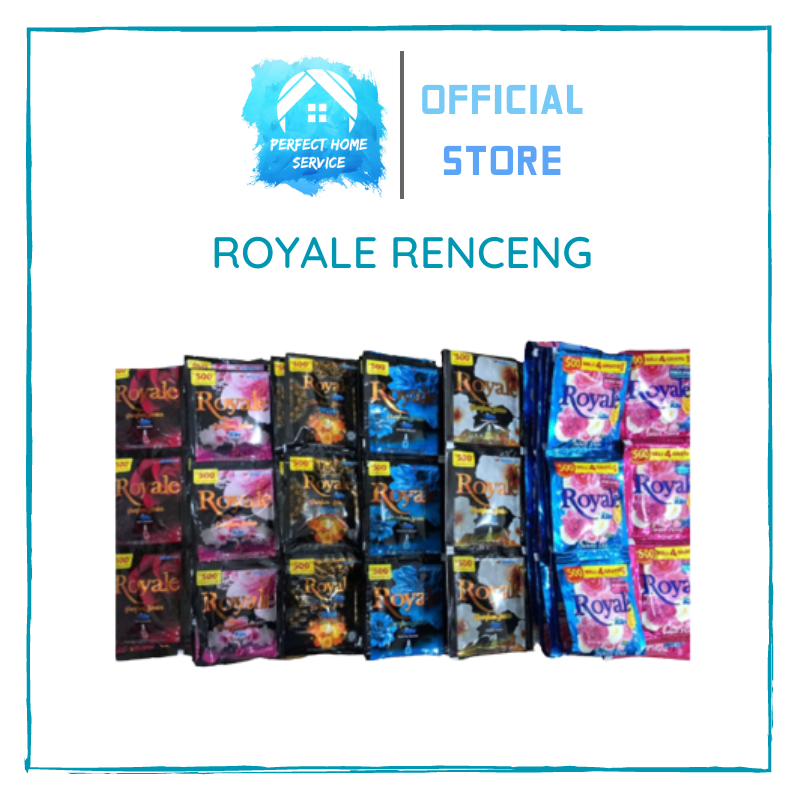 Jual ROYALE SACHET 13ML PEWANGI SOFTENER 1 RENCENG 12 PCS [PERFECTHOME ...