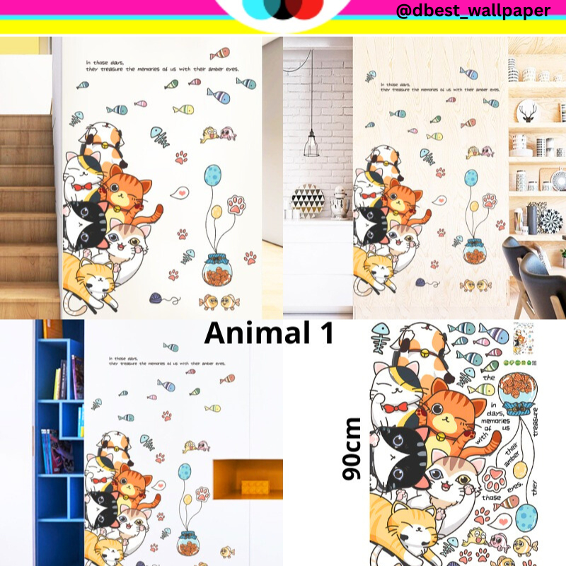 Jual WALLSTICKER WALL STIKER STICKER SETIKER DINDING HIASAN TEMPELAN ...