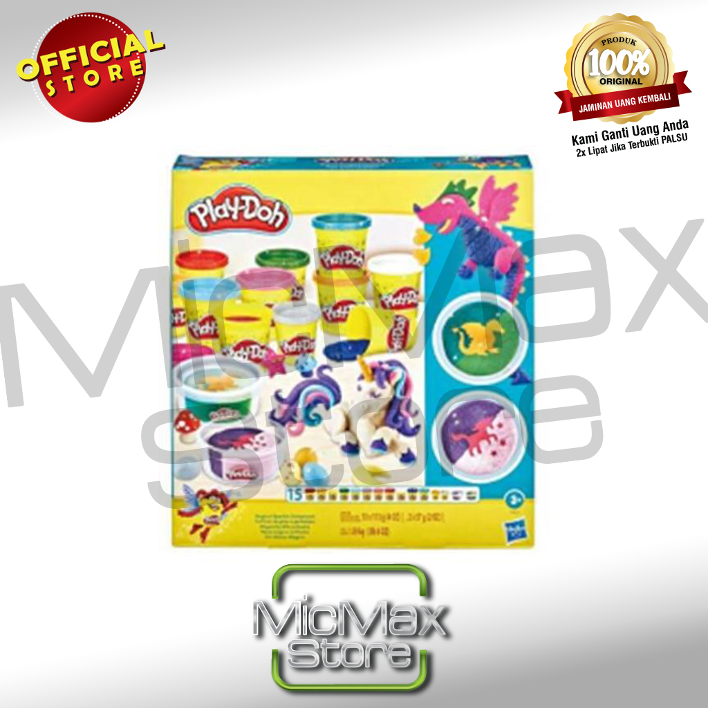 Jual Play Doh PLAYDOH Compound Magical Sparkle Pack PDOF3612 | Shopee ...