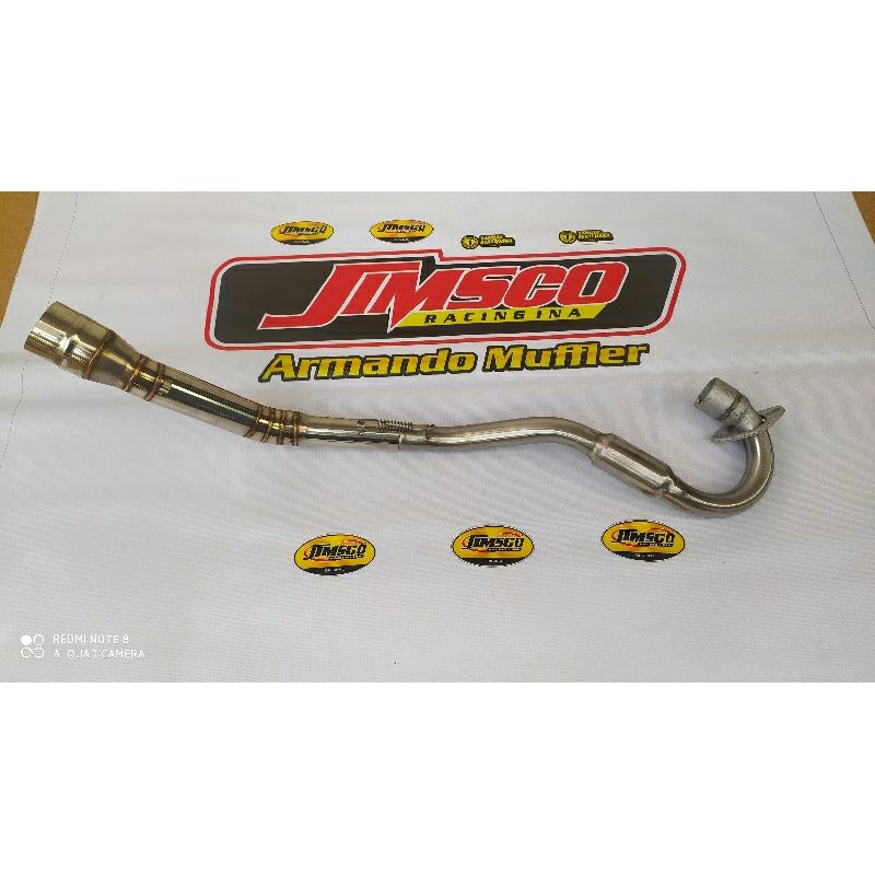 Jual Pipa Leher Knalpot Motor KLX D-Tracker 150 CRF 150 WR 155 VIAR ...