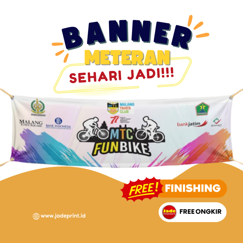 Jual [Sehari Jadi] Cetak Banner Spanduk Cepat Cetak Banner Sehari Jadi [FREE FINISHING DAN FREE ...
