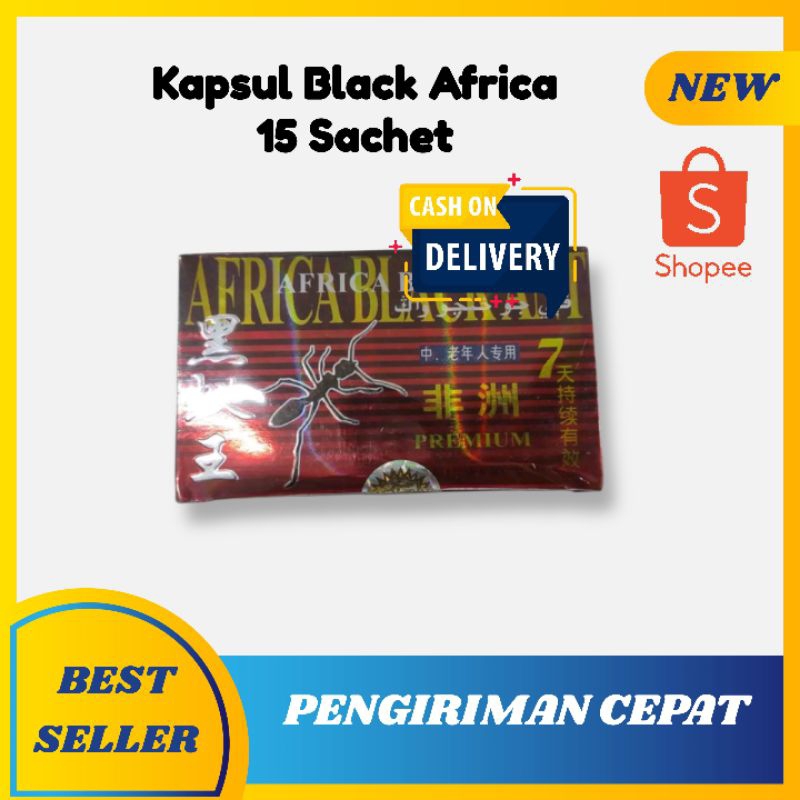 Jual Termurah Herbal Kebugaran Pria Kapsul Semut Black Ant Afrika ...