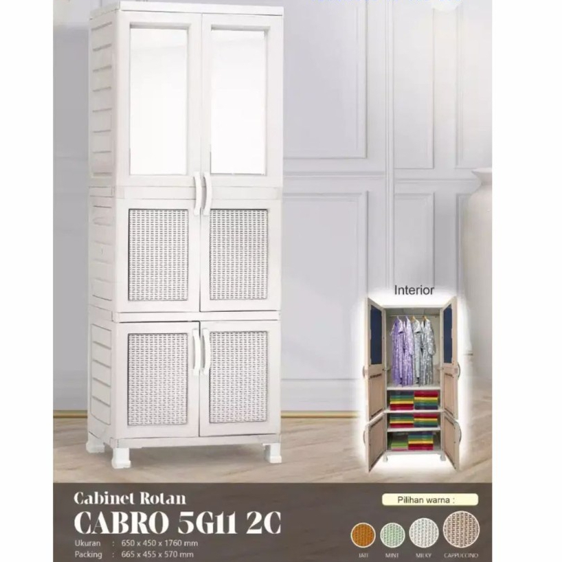 Jual Lemari Plastik Napolly CABRO 5 G11 2C GANTUNG / 2G4xu 1dc | Shopee ...