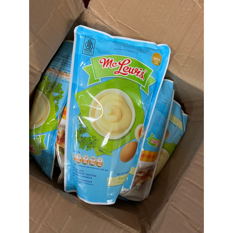 Jual Mc Lewis Original Mayo Pouch 1kg | Shopee Indonesia