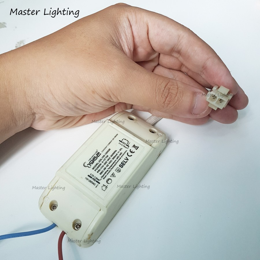 Jual Trafo led driver 8-12w lampu panel downlight 28-42 vdc | Shopee ...