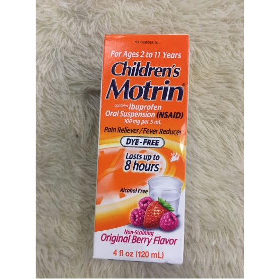 Jual Motrin Children's Original Berry Flavor | Shopee Indonesia