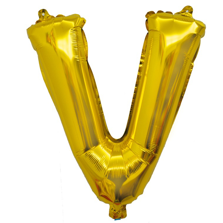 Jual Balon Foil Huruf 40cm abjad Huruf A-Z Silver Gold Biru Pink Ballon ...