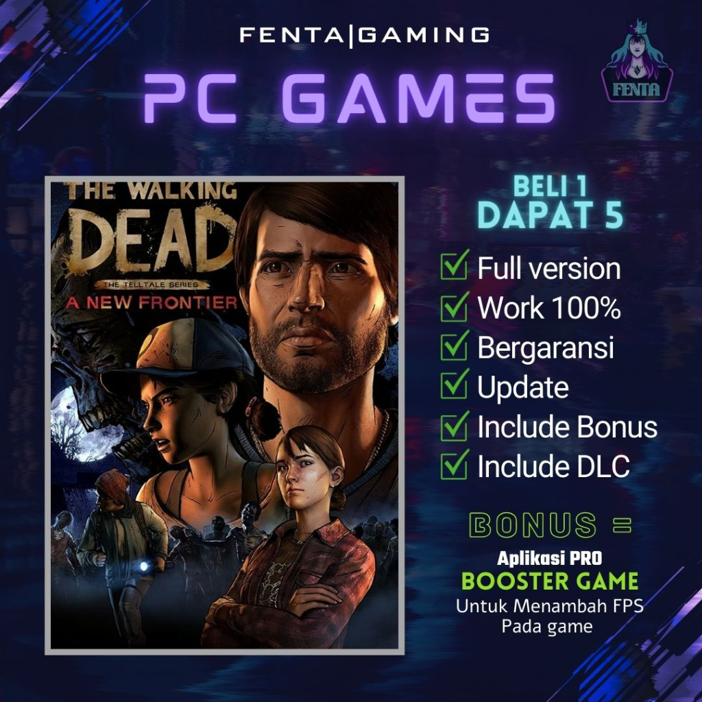 Jual THE WALKING DEAD A NEW FRONTIER - GAME PC - GAME LAPTOP | Shopee ...