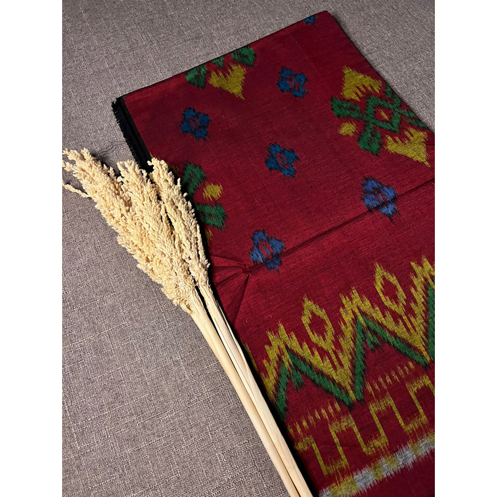 Jual KAIN TENUN ENDEK IKAT KLASIK 01|KAIN ENDEK BALI| KAIN LEMBARAN ...