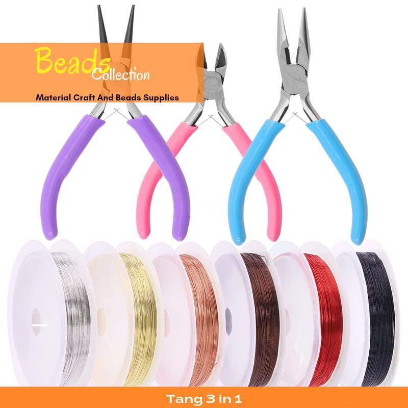 Jual Tang Multi fungsi 3in1 jepit potong putar Bahan Craft Diy | Shopee ...