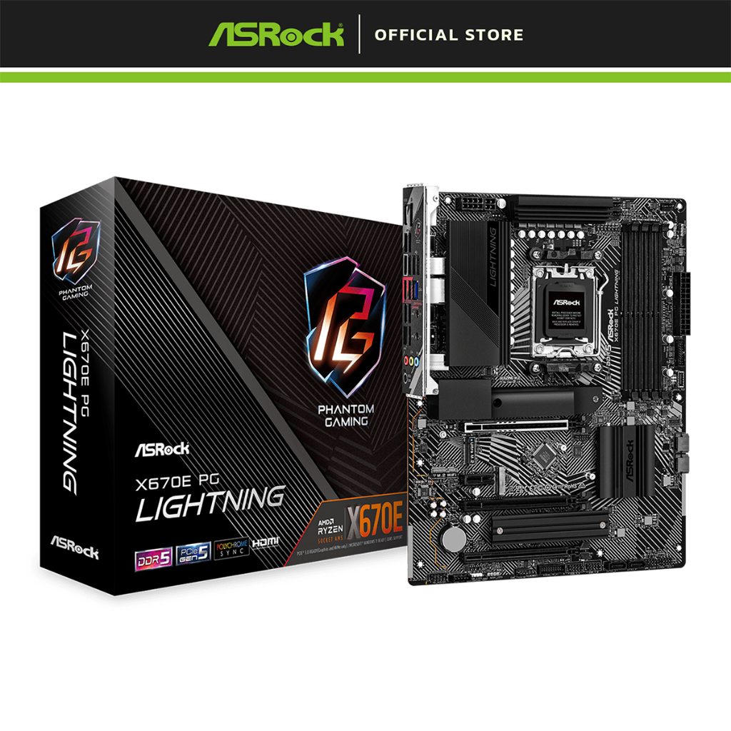 Jual ASRock X670E PG Lightning | Shopee Indonesia