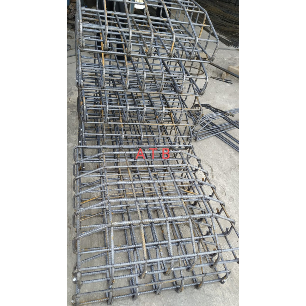 Jual Footplate 100 X 100 X 20cm, 14 Tulang, Varian Besi Beton 5Nl ...