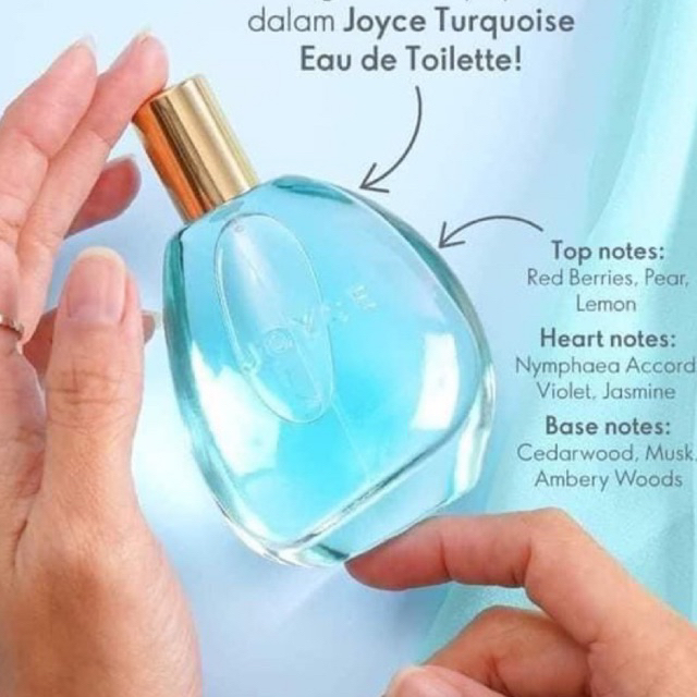 Jual Joyce Parfum Turquoise (Biru) | Shopee Indonesia