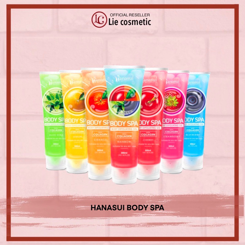 Jual LIE COSMETIC 2 HANASUI BODY SPA | Shopee Indonesia