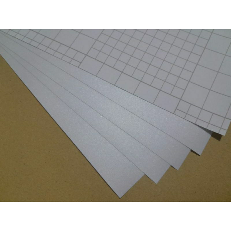 Jual Sticker Laminasi Dingin GLITTER A4 180 gsm isi 10 Lembar / Stiker ...
