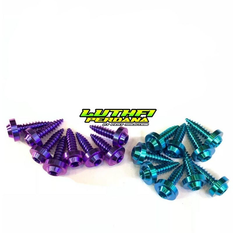 Jual BAUT SCRUP TITANIUM BODY YAMAHA HONDA GR5 ORIGINAL | Shopee Indonesia