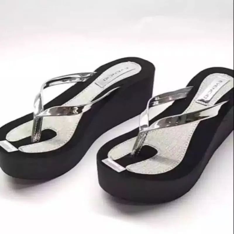 Jual SENDAL JEPIT WEDGES TERBARU 223 JL | Shopee Indonesia
