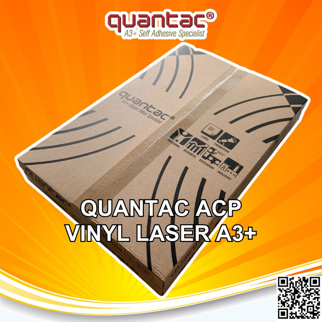 Jual Quantac ACP Sticker Vinyl A3+ Digital Laser Toner Stiker Print n ...