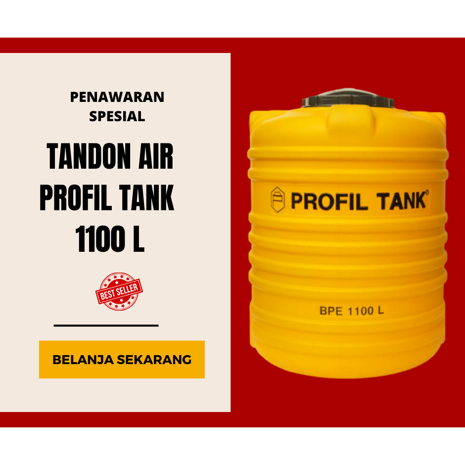 Jual Tandon Profil Tank 1100 liter BPE | Shopee Indonesia