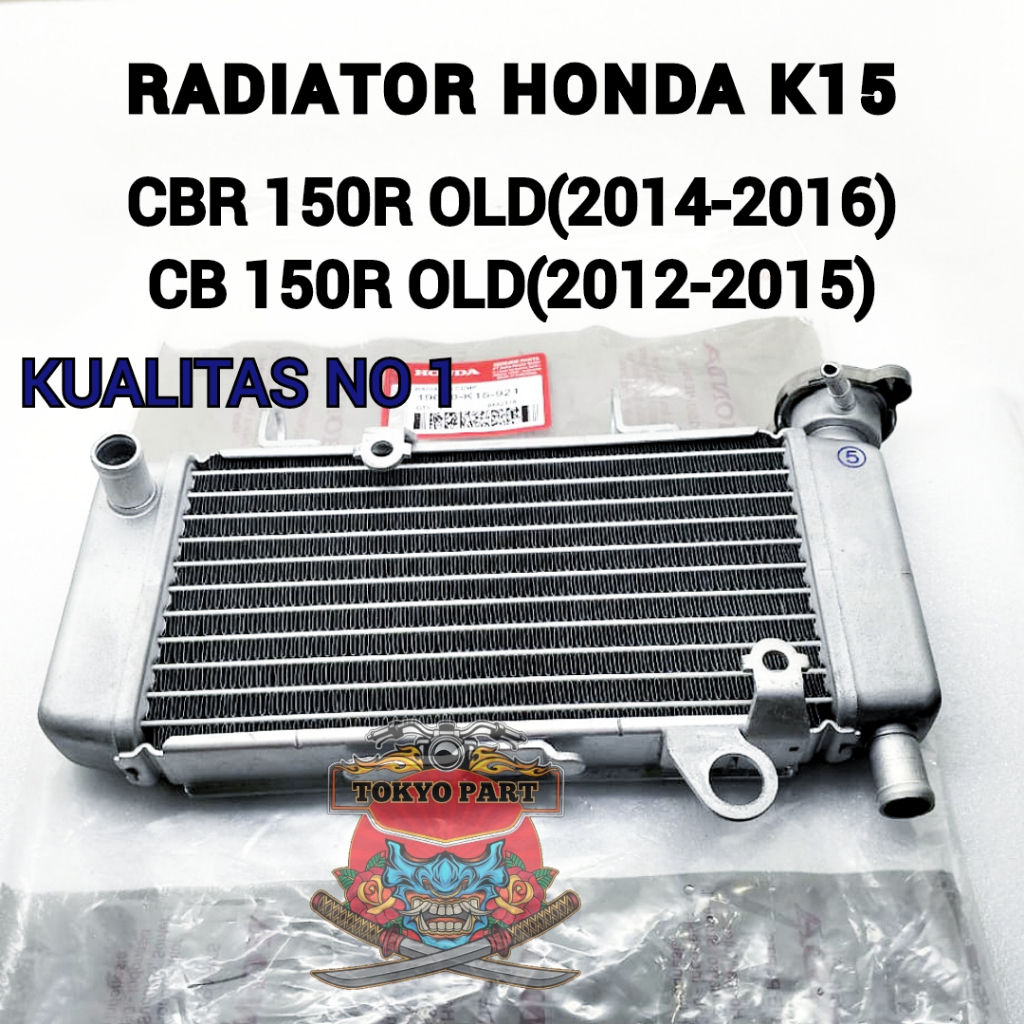 Jual RADIATOR HONDA K15 KUALITAS ASLI ORIGINAL HONDA SUDAH PASTI PRESISI ANTI BOCOR DAN AWET ...