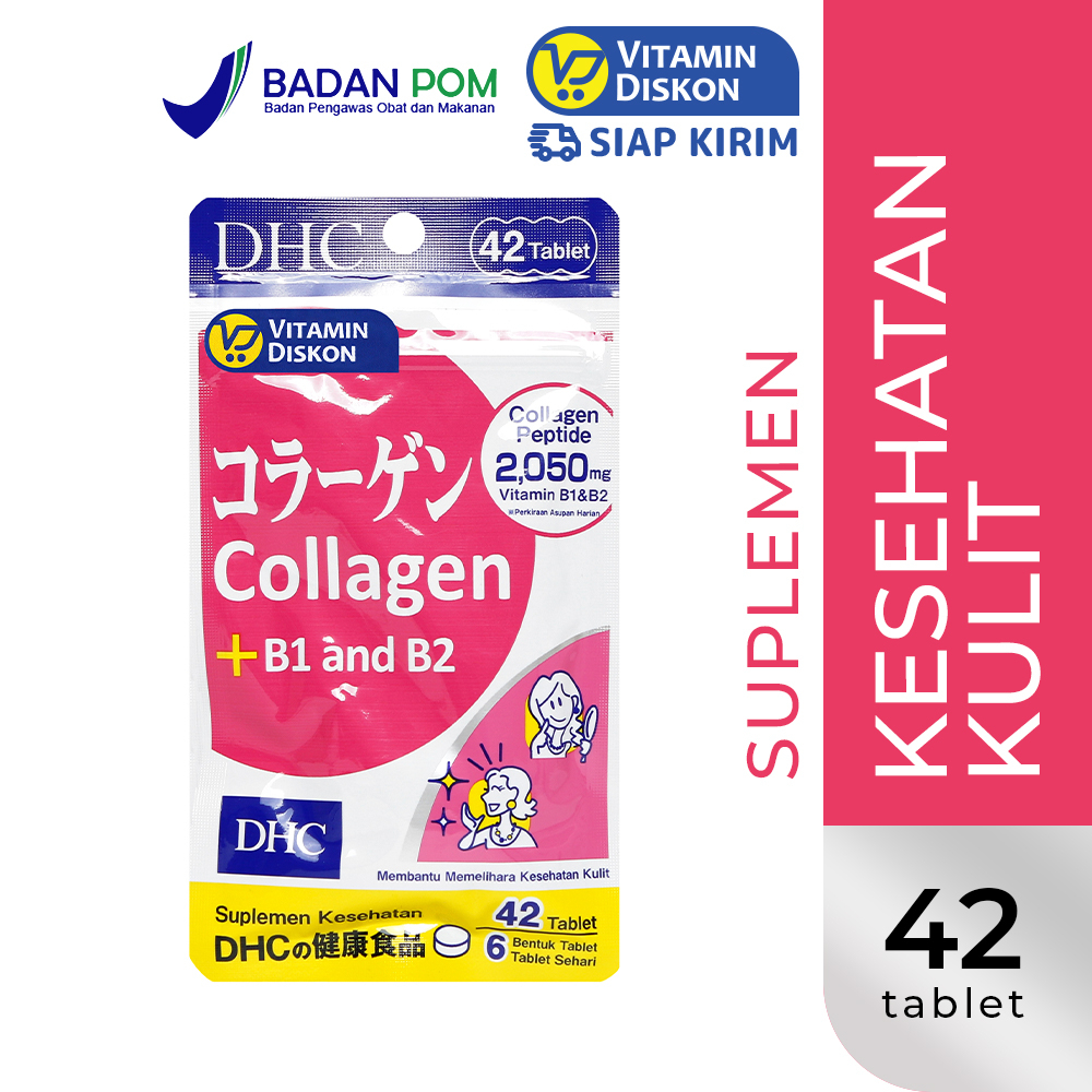 Jual DHC SUPPLEMENT COLLAGEN ISI 42 TABLET | Shopee Indonesia