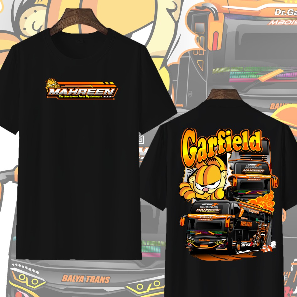 Jual ( FREE STIKER ) KAOS BIS BAJU GARFIELD MAHREEN BISMANIA KAOS ...