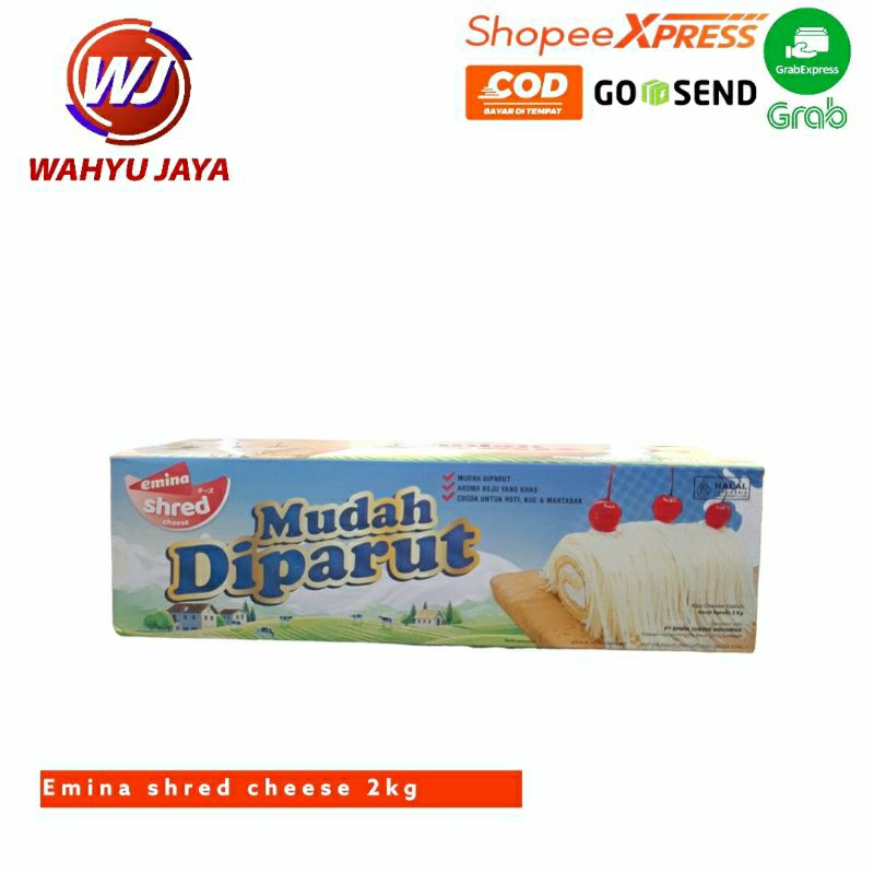 Jual emina shred cheese 2kg | Shopee Indonesia