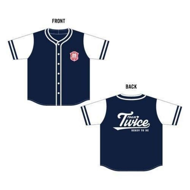 Jual Uniform Shirt Jersey Twice Ready To Be (Baca Deskripsi) | Shopee ...