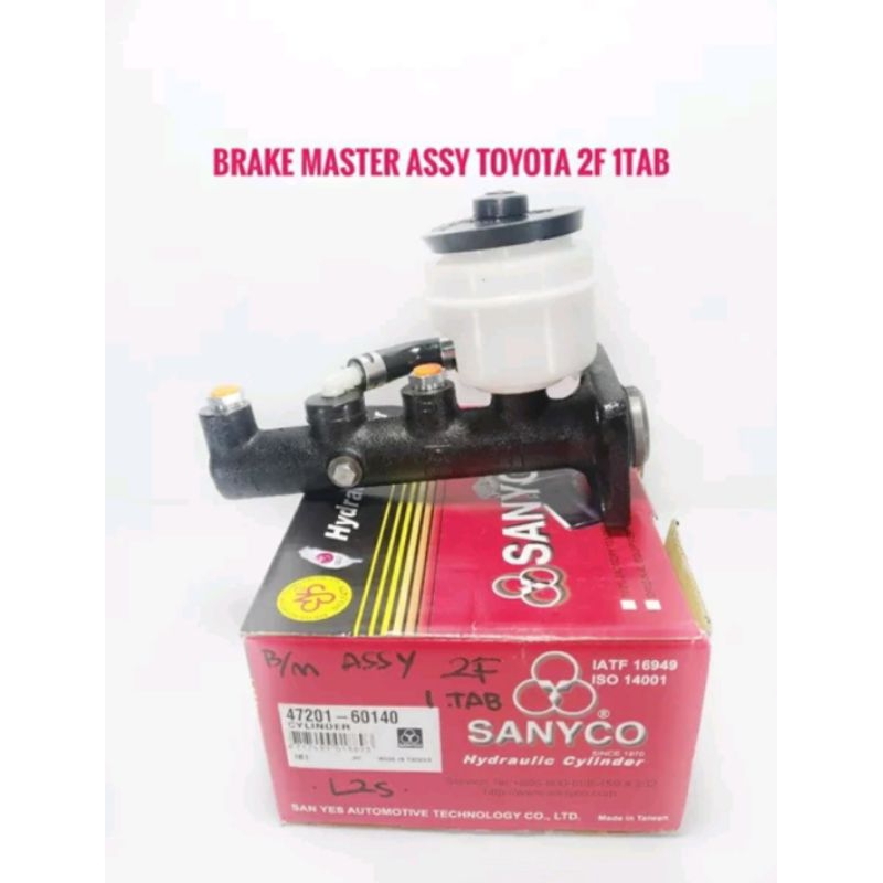 Jual Brake Master Assy Toyota Hardtop 2F 1 Tabung 47201-60140 Master Rem Atas Toyota Fj40 Merk ...