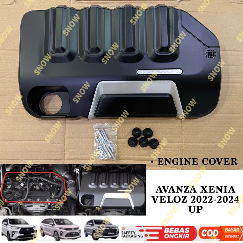 Jual Engine Cover Penutup Mesin Avanza Xenia Veloz 2022 2023 2024 2025 ...