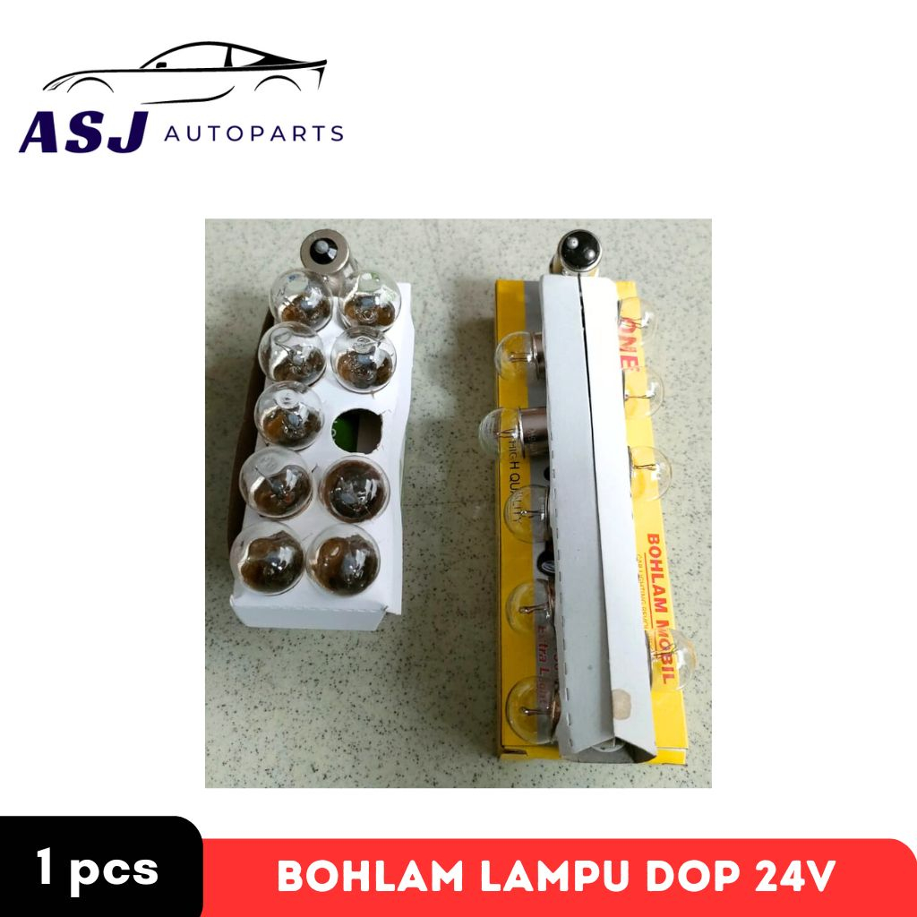 Jual Bohlam Lampu Dop Engkel / Dobel Kepala Kecil 24V | Shopee Indonesia