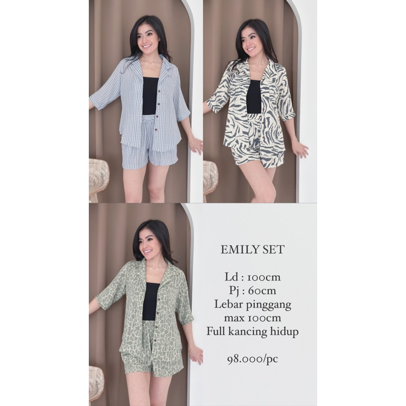 Jual EMILY SET | Shopee Indonesia