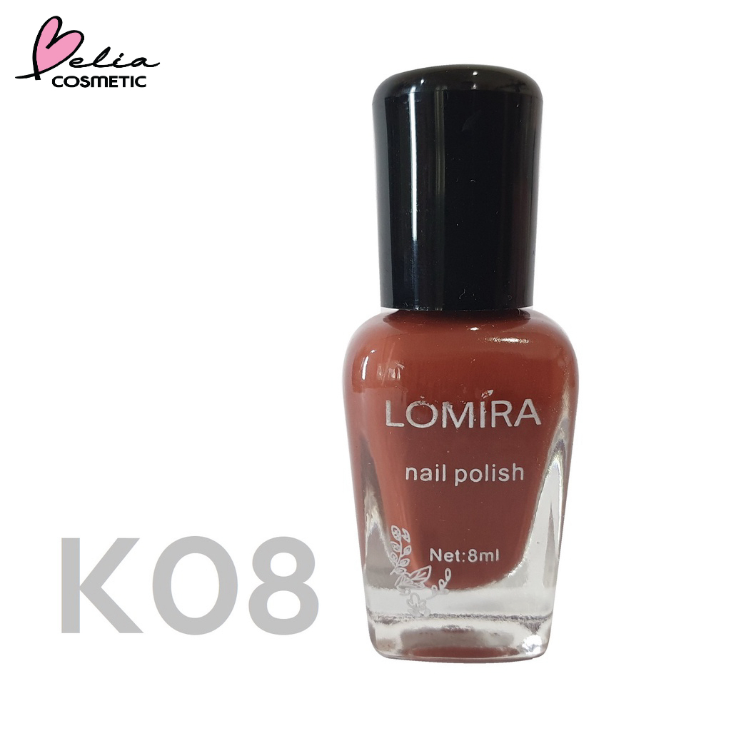 Jual BELIA LOMIRA Nail Polish 8 ML K01 - K12 Cat Kuku Kutek | Kutex ...