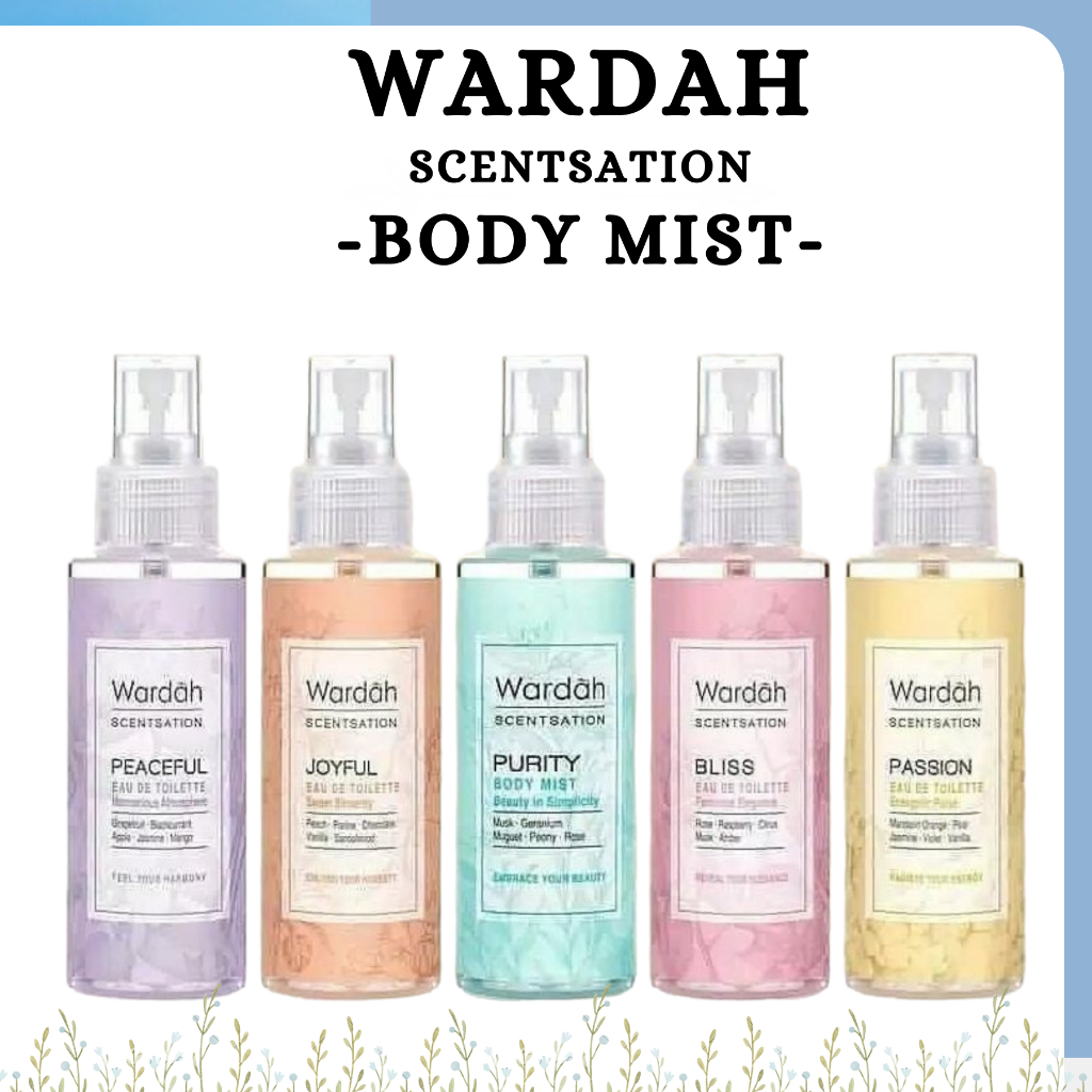 Jual Wardah Scentsation Body Mist 100ml | Shopee Indonesia