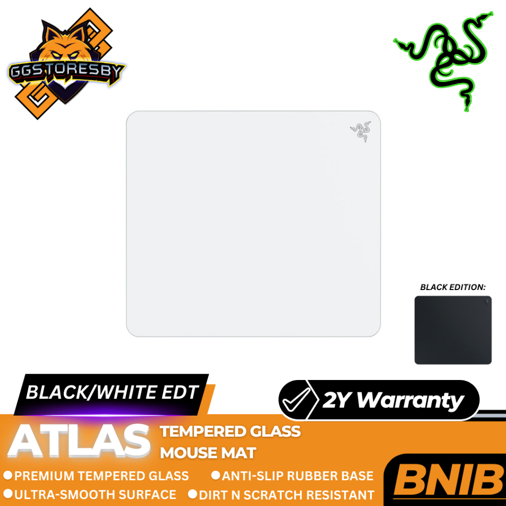Jual Razer Atlas Tempered Glass Gaming Mouse Mat | Shopee Indonesia