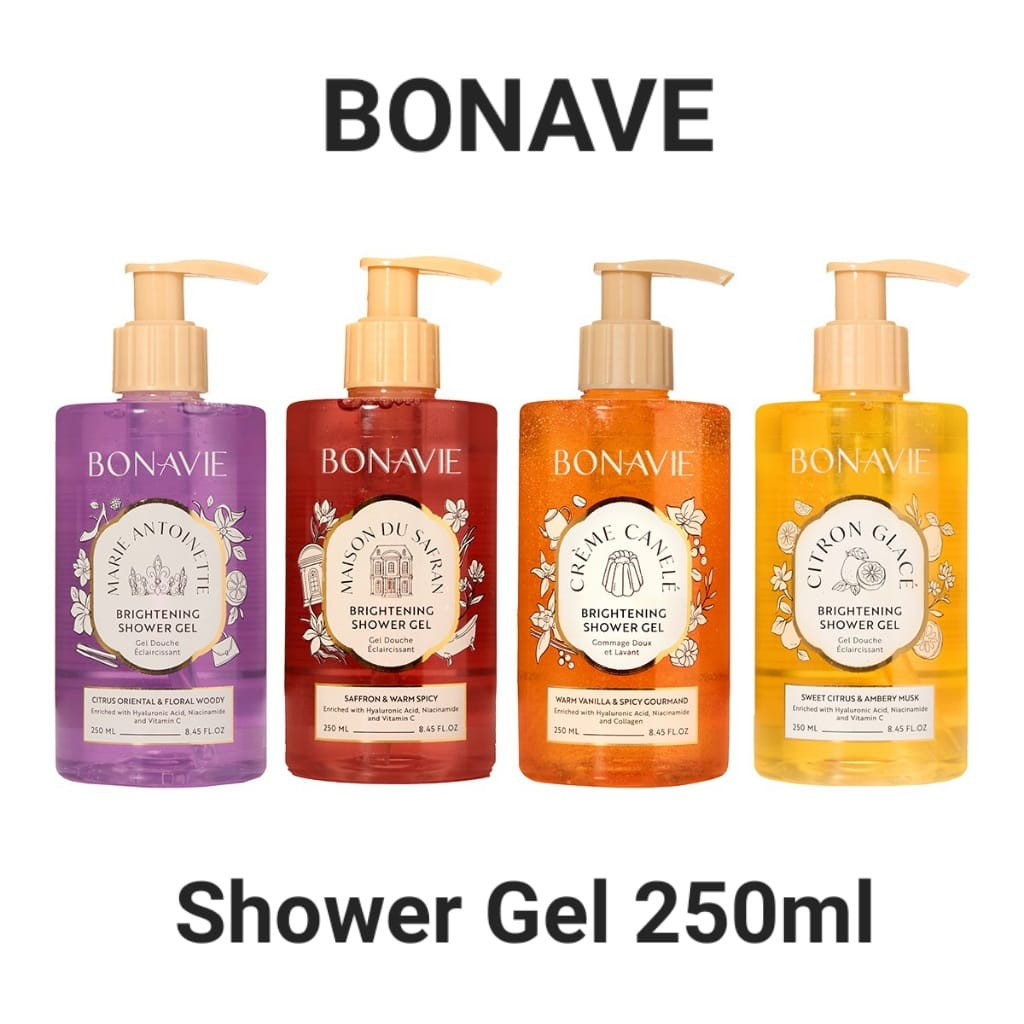 Jual BONAVIE Brightening Shower Gel 250ml | Shopee Indonesia