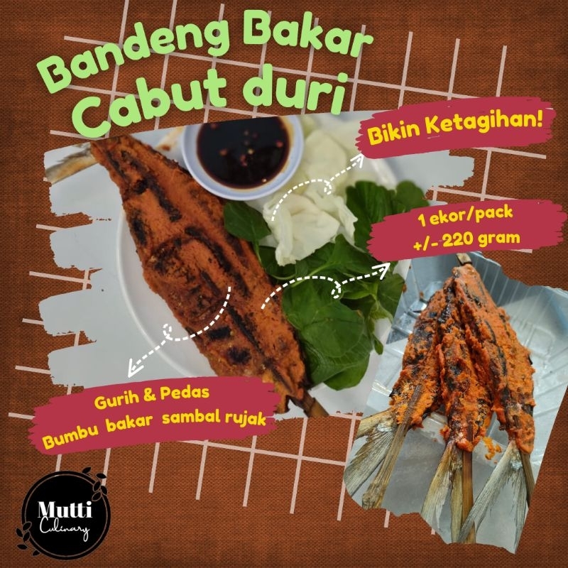 Jual Sapit bandeng Karimanasi ikan pepes tanpa duri masak Bakar Asap ...