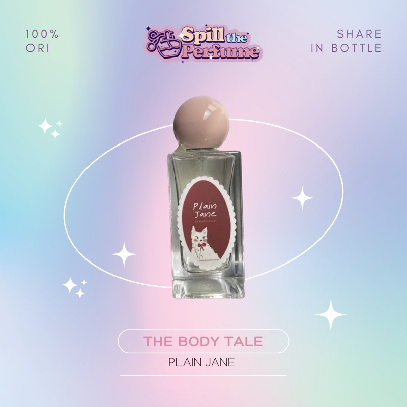 Jual Decant - The Body Tale - Lady M, Leviora, Plain Jane, Diana 1, 3 ...