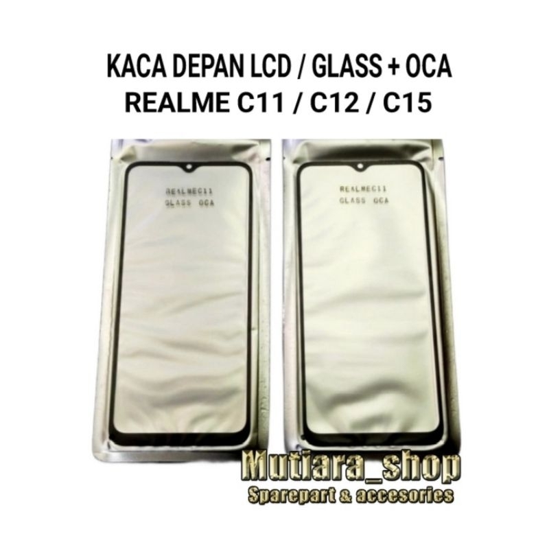 Jual KACA DEPAN LCD TOUCHSCREEN REALME C11 / C12 / C15 | GORILLA GLASS ...