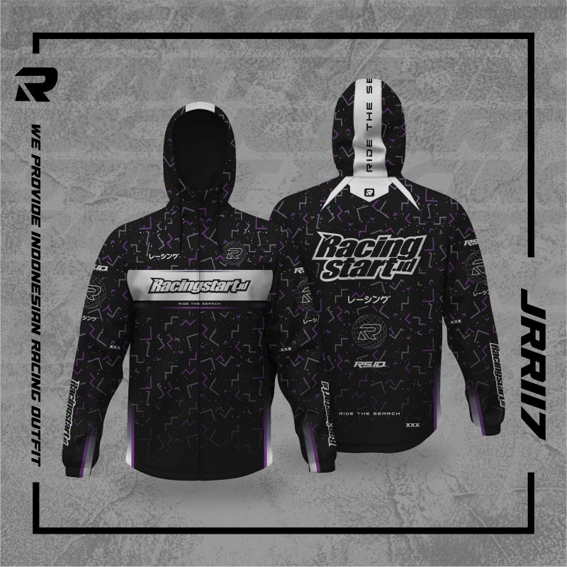 Jual JAKET RACING START ORIGINAL / JAKET PRINTING RACING START | Shopee Indonesia