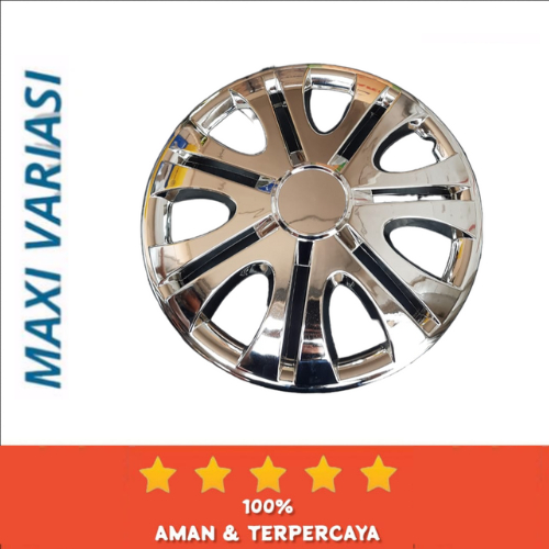 Jual Wheel Dop Cover Chrome Dop Velg Ring 12, 13, 14, 15 Inch LOWIN ...