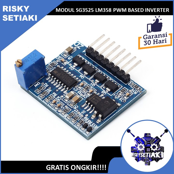Jual MODUL SG3525 LM358 PWM BASED INVERTER DRIVER BOARD | Shopee Indonesia