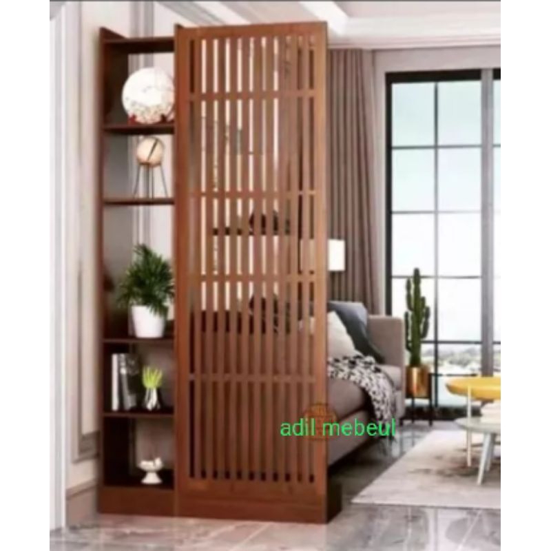 Jual Pembatas ruangan tamu | Rak partisi ruangan modern | Shopee Indonesia