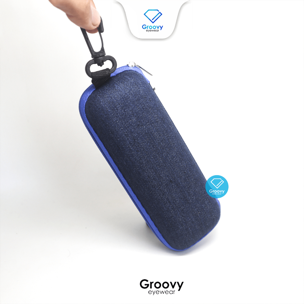 Jual Groovy Eyewear - Hardcase Wadah Kacamata Box Resleting Warna ...