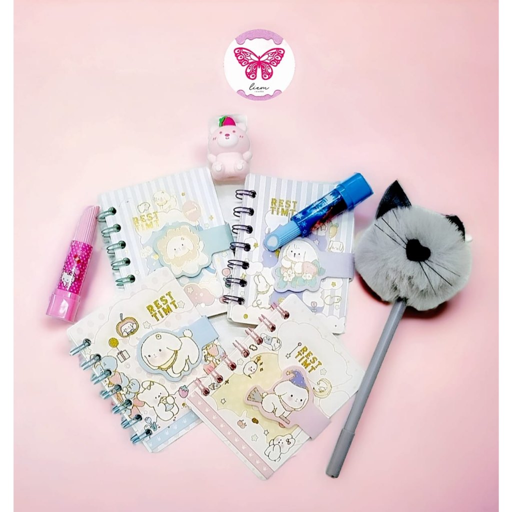 Jual MEMO SPIRAL DIARY RING NOTEBOOK CATATAN KLEP | Shopee Indonesia
