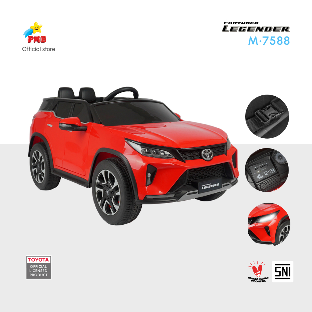Jual Mobil Aki TOYOTA FORTUNER LEGENDER M7588 - PMB Toys | Shopee Indonesia