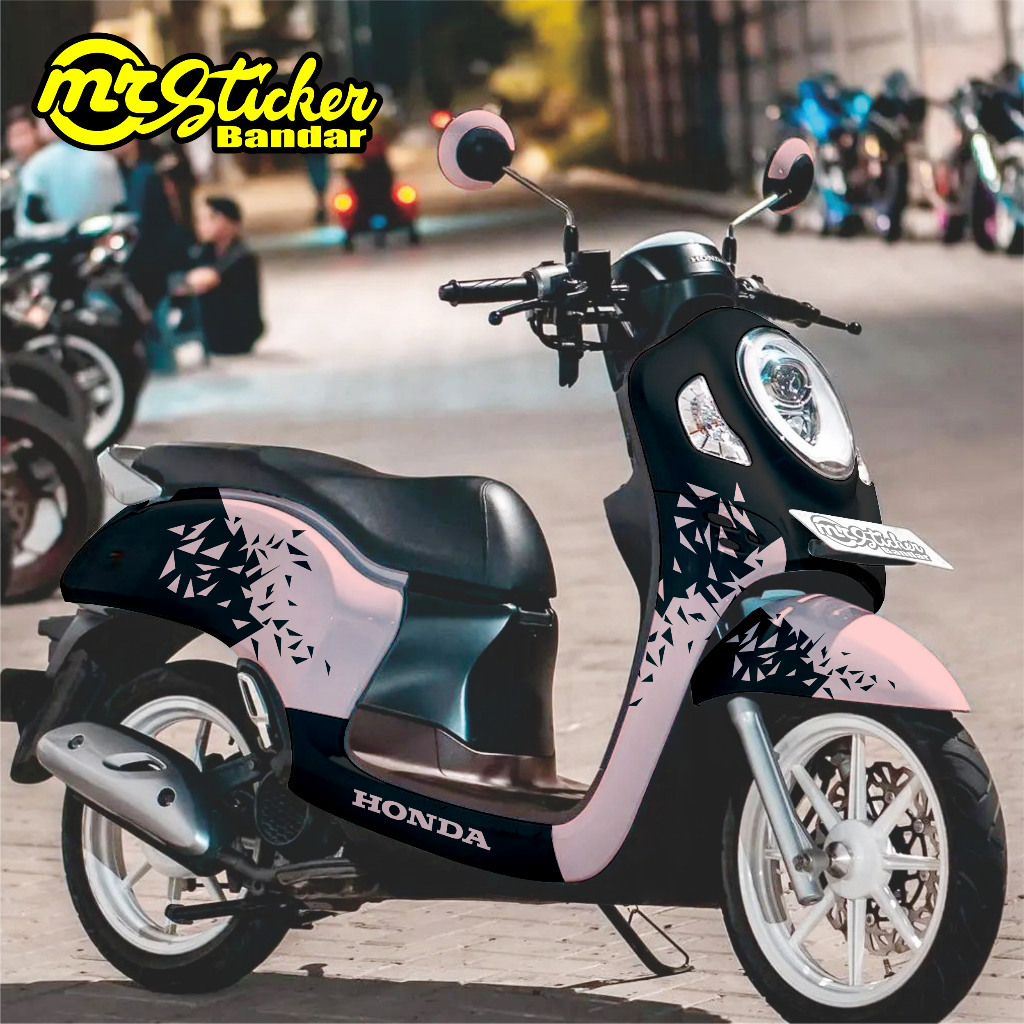 Jual Decal scoopy full body Full Blok Sticker Scopy Dekal Scoopy Karbu ...
