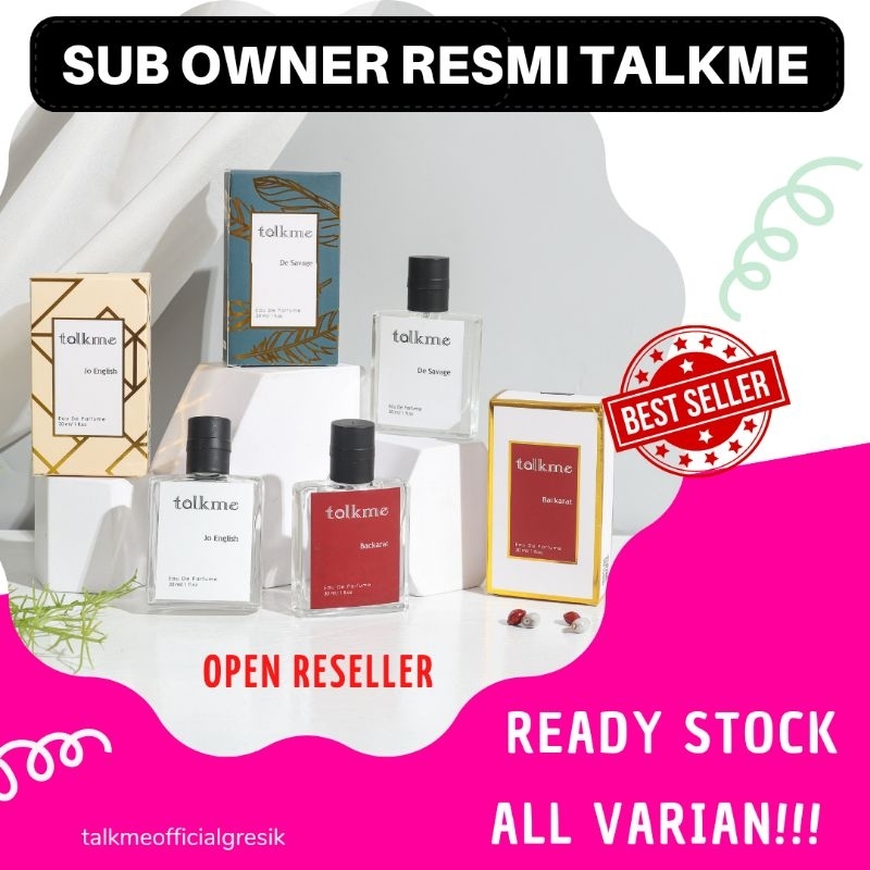 Jual talkme inspired parfum 30 ml 200 pcs | Shopee Indonesia
