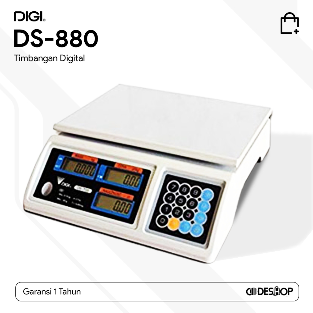 Jual Timbangan Barang Digi DS 880 Digital Computing Scale DS880 ...