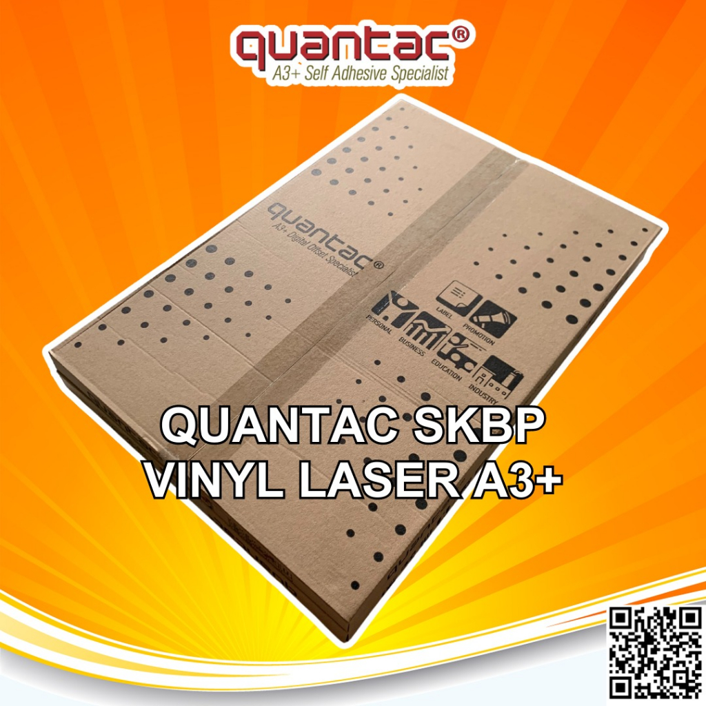 Jual QUANTAC SKBP Sticker Vinyl A3+ Stiker Digital Print Laser Toner ...